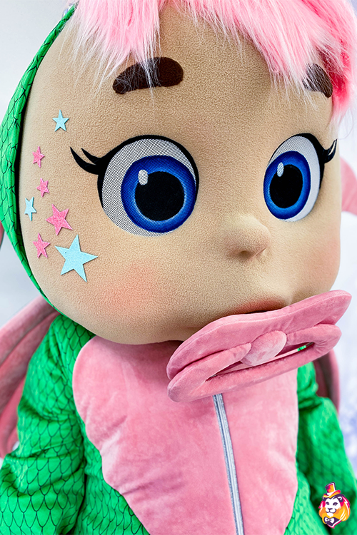 Mascot Costume Pupsik dragon