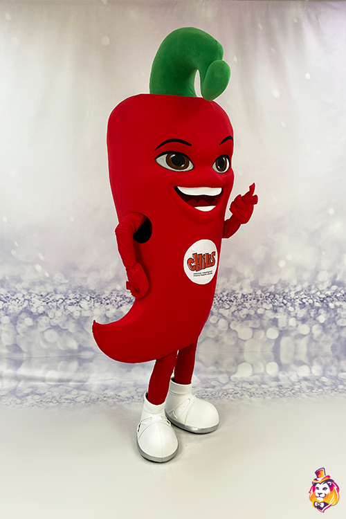 Hot Pepper Mascot Costume