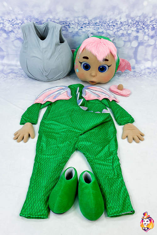 Mascot Costume Pupsik dragon