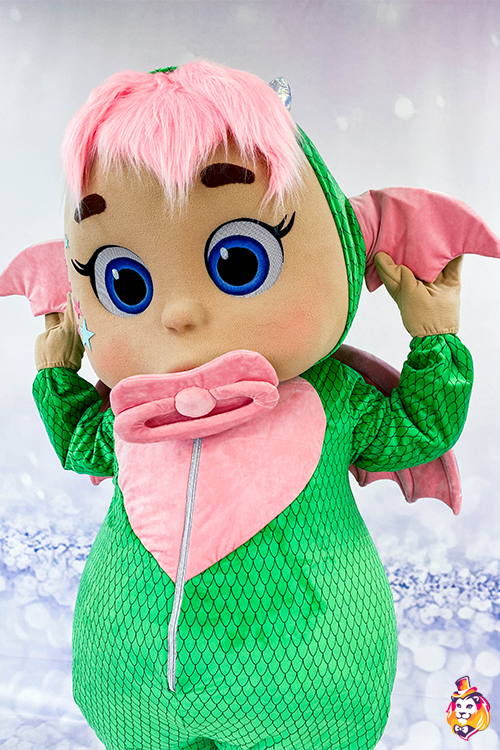 Mascot Costume Pupsik dragon