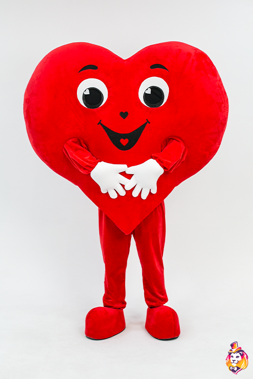 Buy Heart mascot costume Mascot Costume | Carnival Mascot Official Store