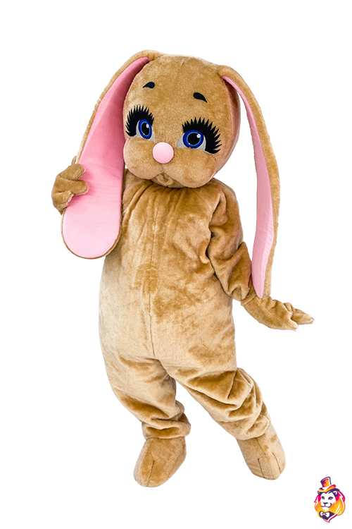 Bunny Mi Caramel mascot costume