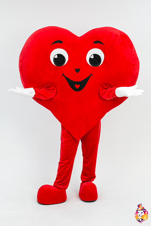 Buy Heart mascot costume Mascot Costume | Carnival Mascot Official Store