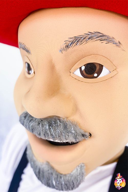 Baker-jock Mascot Costume