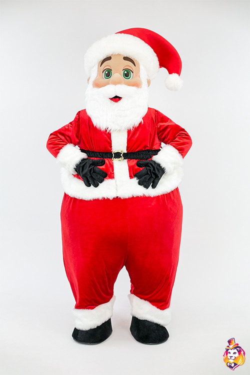 Santa Claus Surprise Mascot Costume