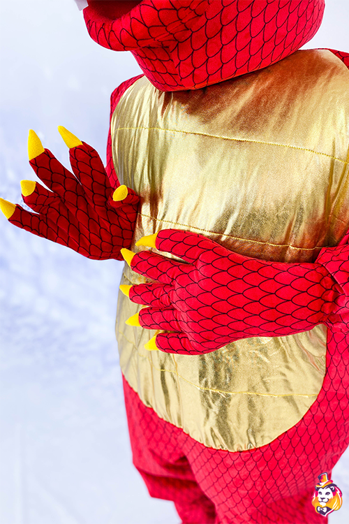 Buy Dragon Reddy Mascot Costume Mascot Costume | Carnival Mascot ...