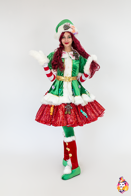 Buy New Year's Elf Sweetie carnival costume Mascot Costume | Carnival ...