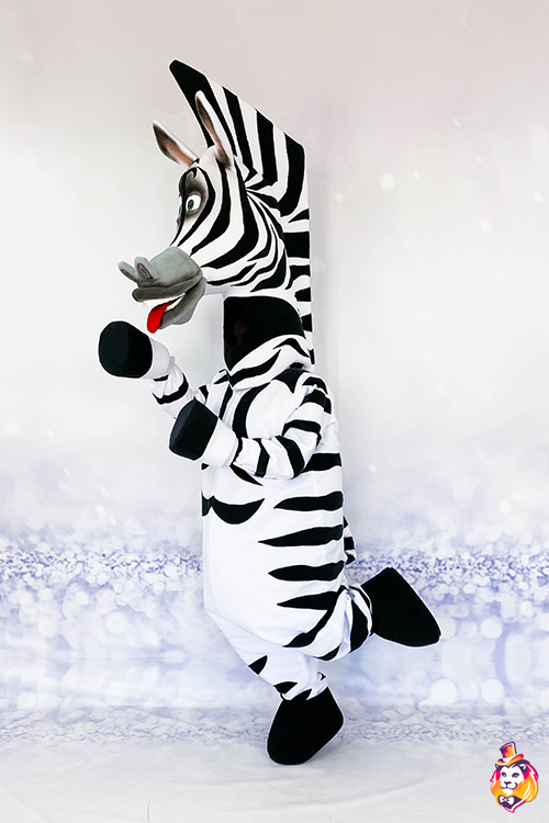 Zebra Mascot Costume
