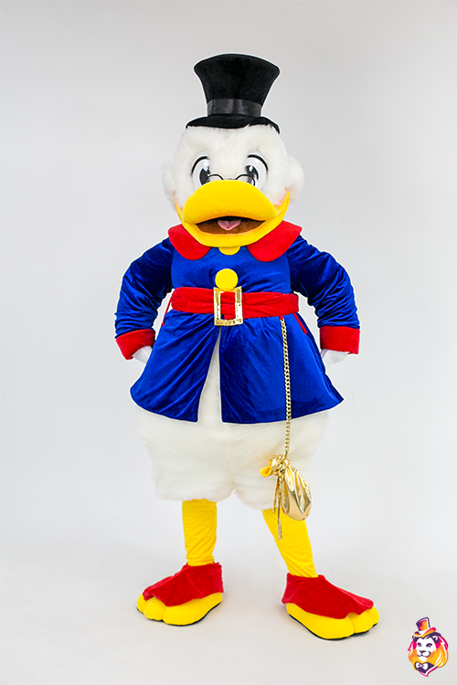 Uncle Duck Mascot Costume