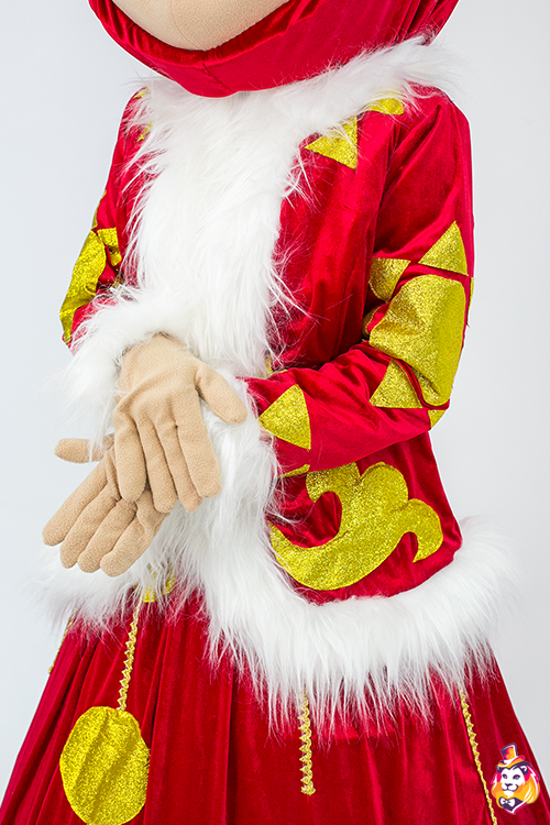 Girl in folk costume Mascot Costume