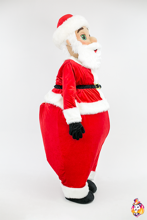 Santa Claus Surprise Mascot Costume