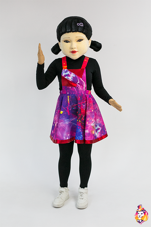 Girl 001 Mascot Costume Wholesale Cheap - Buy on carnival-mascot.com