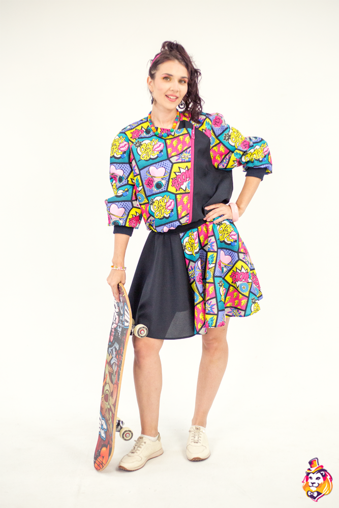 Lady Boom Carnival costume