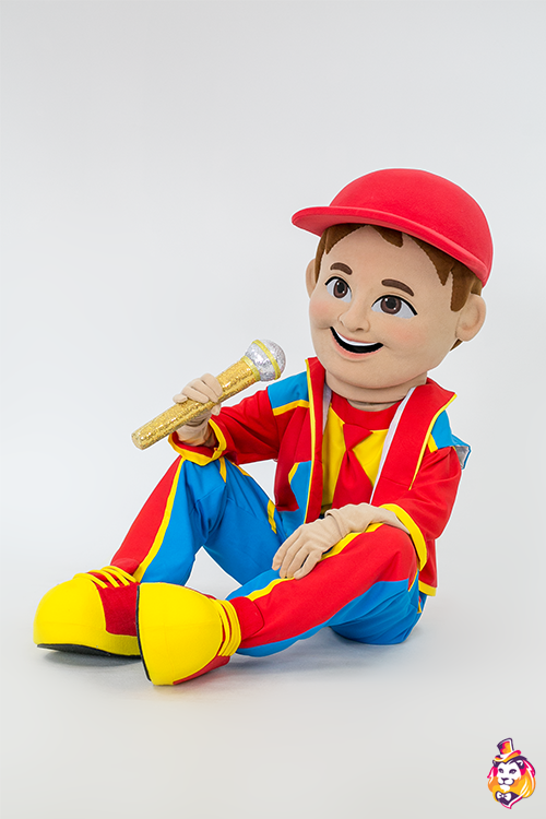 Boy Rapper Mascot Costume