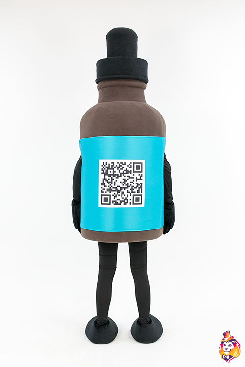 Jar of Oil Mascot Costume