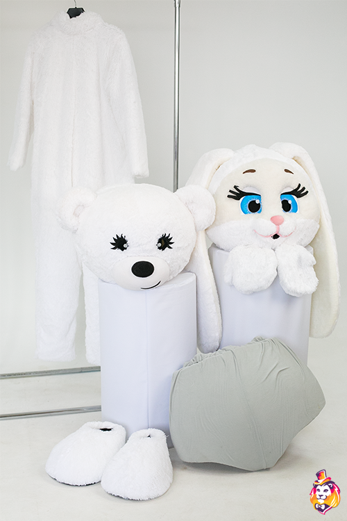 The Plush Duo Mascot Costume