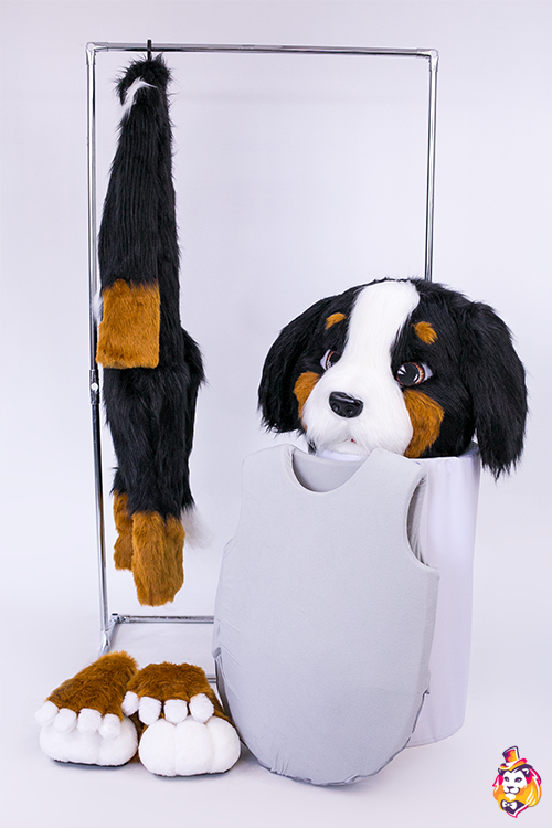 Mountain Dog Mascot Costume