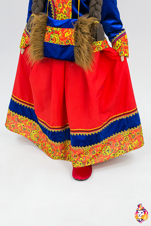 Lyubava in a kokoshnik Mascot Costume Wholesale Cheap - Buy on carnival ...