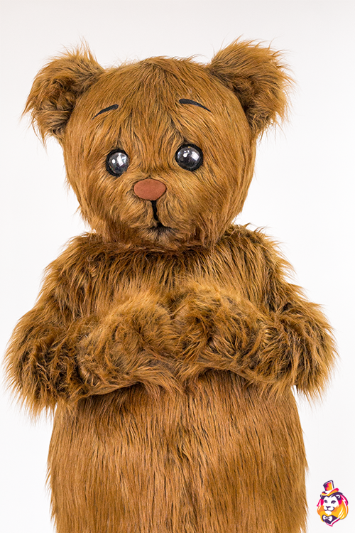 Bear Tosha Chestnut Mascot Costume
