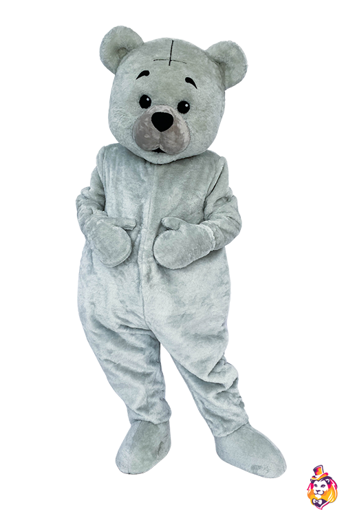 Buy Bear Andrew Gray Mascot Costume Mascot Costume | Carnival Mascot ...