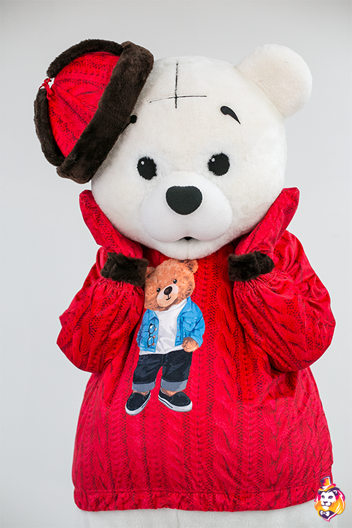 Set Bear Jake Costume for Mascot