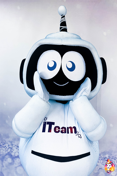 Robot Tim Mascot costume