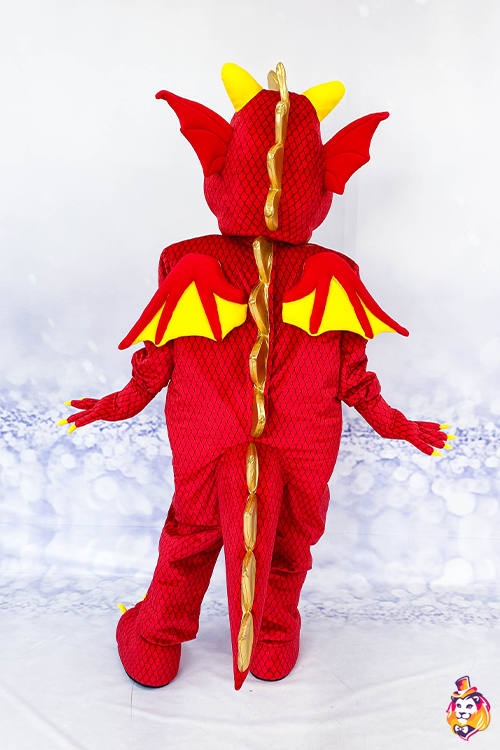 Buy Dragon Reddy Mascot Costume Mascot Costume | Carnival Mascot ...