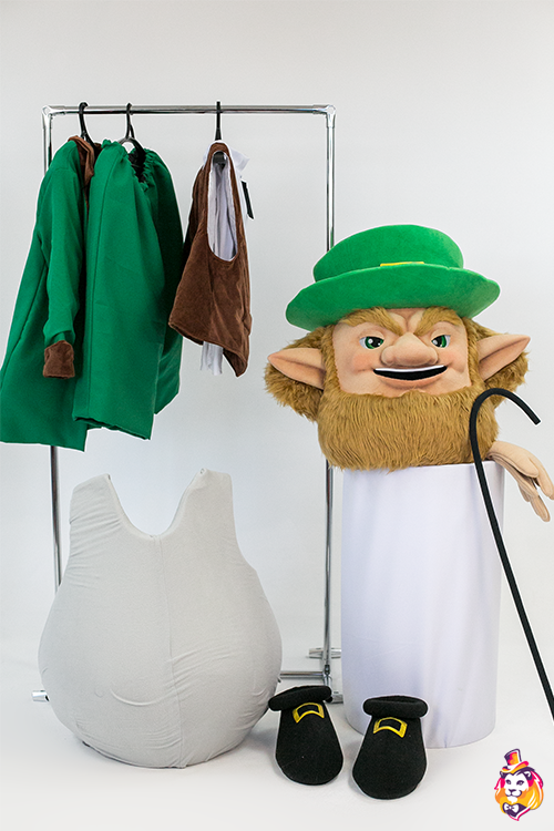 Patrick Irishman Mascot Costume