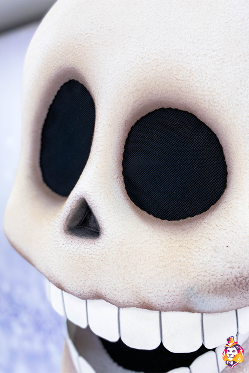 Skeleton Mascot Costume