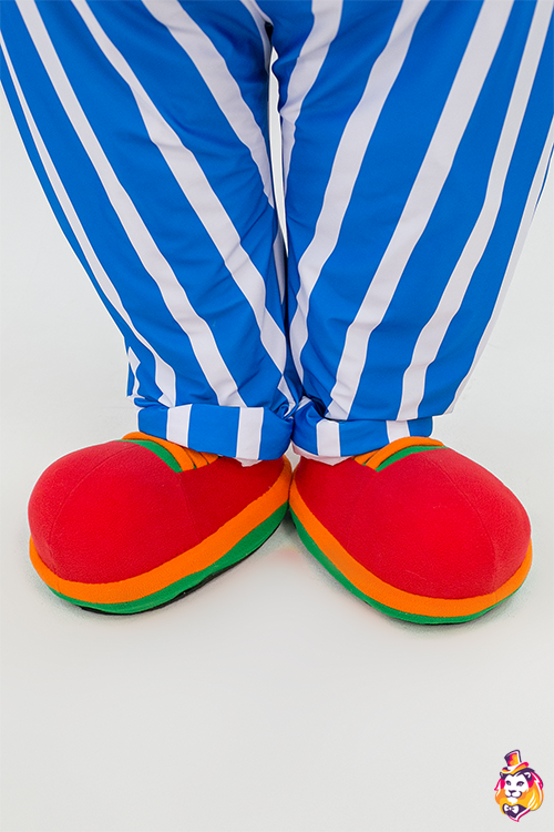 Clown Rainbow Mascot Costume