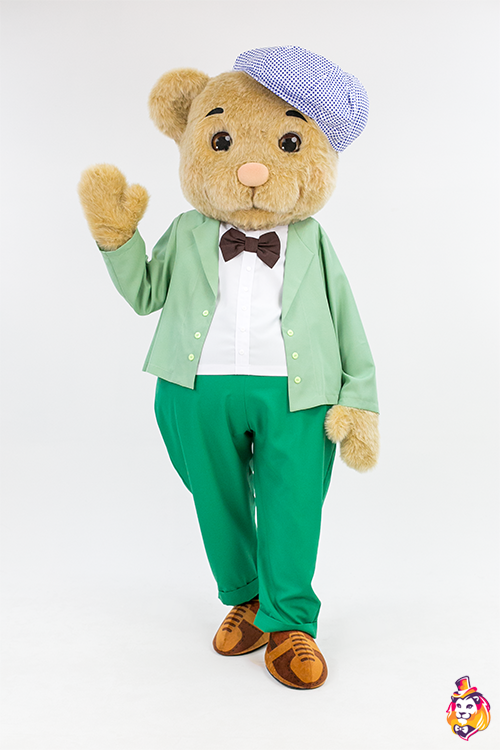 Bear Fedya Mascot Costume