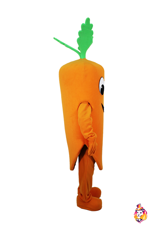 Carrot mascot costume