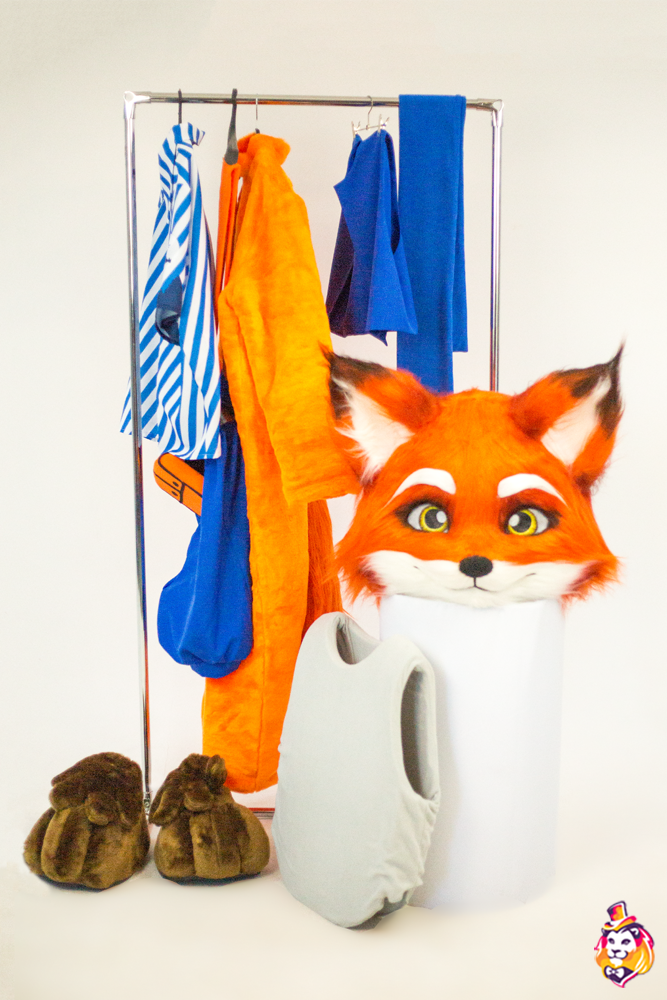 Fox Scout Mascot Costume
