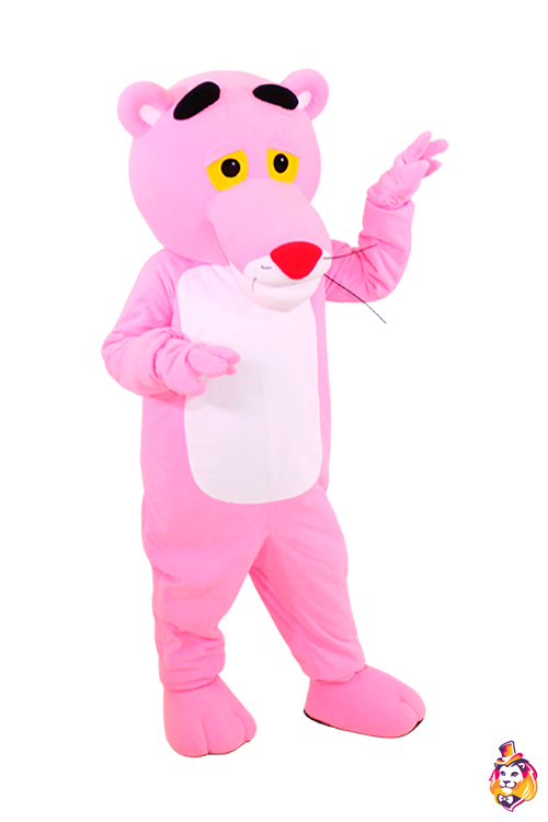 Pink Panther mascot costume