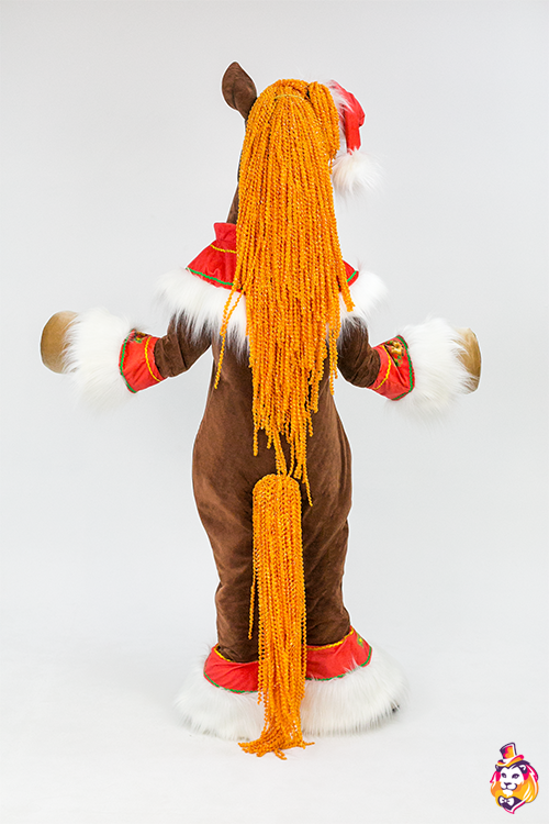 Horse Chestnut Mascot Costume
