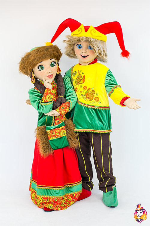 Lyubava in a hat Mascot Costume Wholesale Cheap - Buy on carnival ...