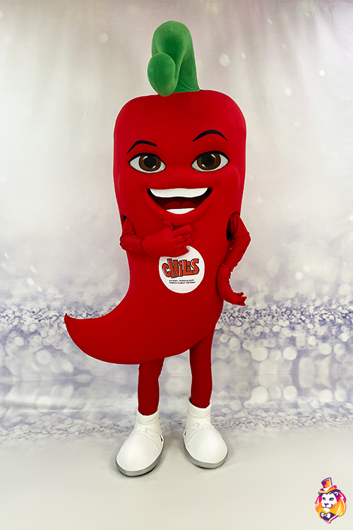 Hot Pepper Mascot Costume