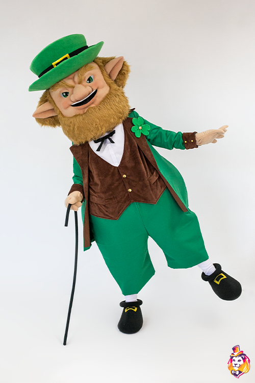 Patrick Irishman Mascot Costume