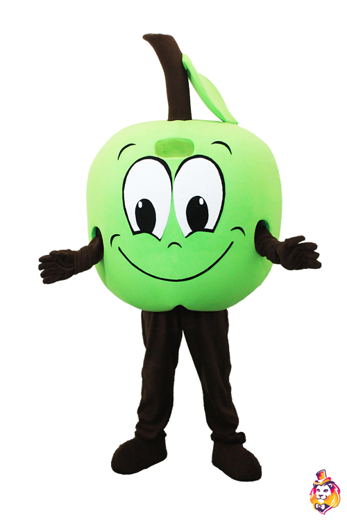 Apple mascot costume