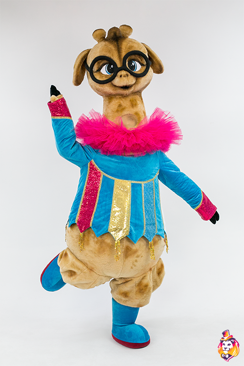 Giraffe Barbariska Mascot Costume