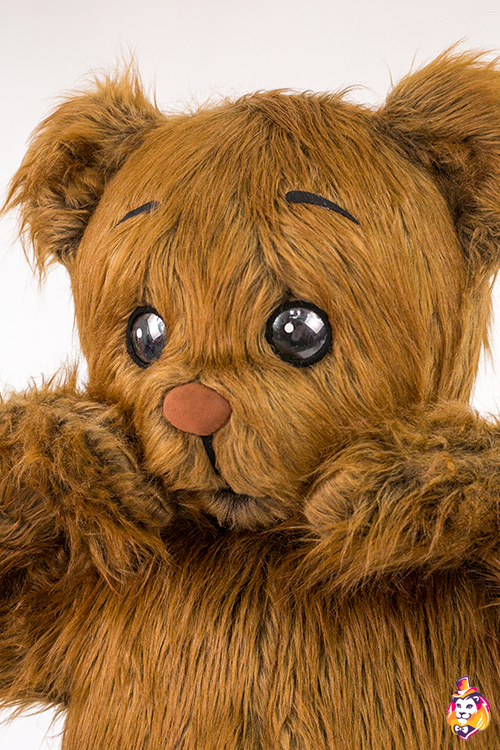 Bear Tosha Chestnut Mascot Costume