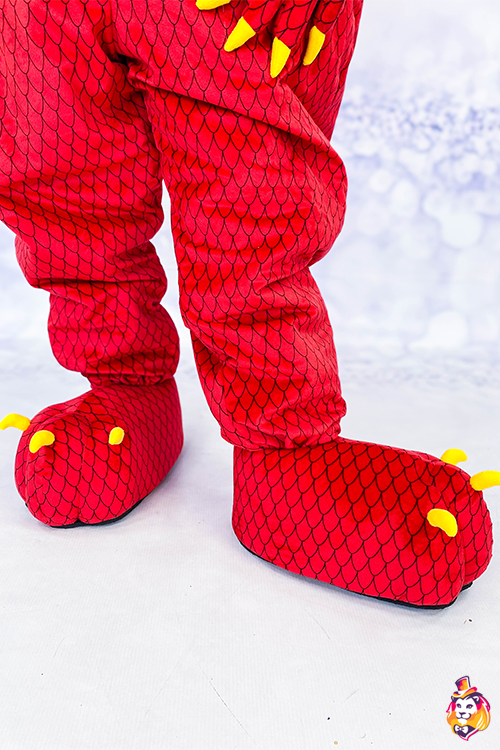 Buy Dragon Reddy Mascot Costume Mascot Costume | Carnival Mascot ...