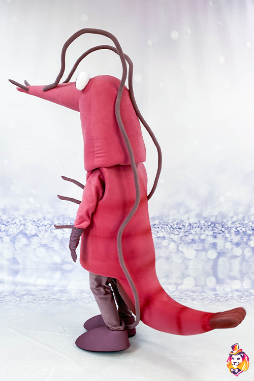 Shrimp Mascot Costume