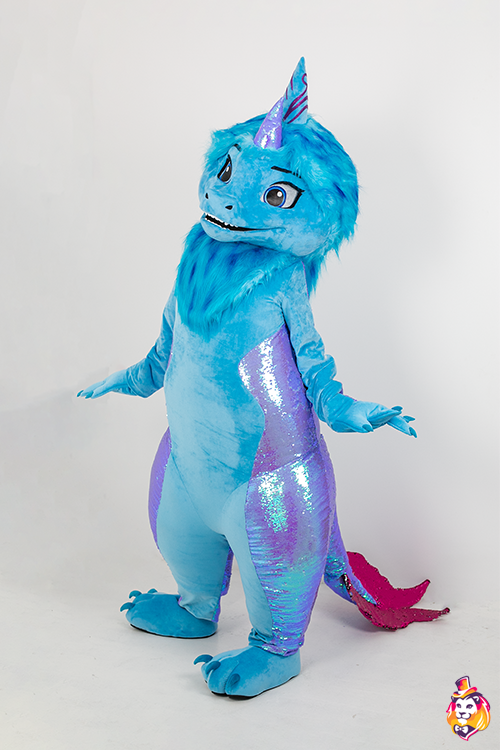 Magical Dragon Ocean Mascot Costume