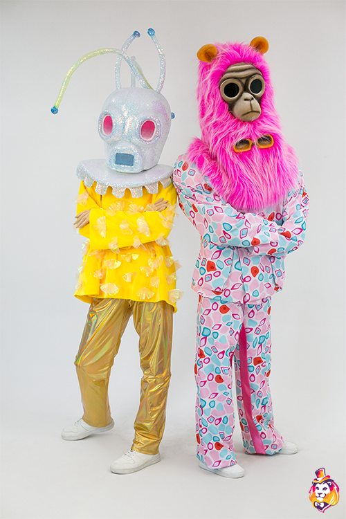 Alien Cosmix Mascot Costume