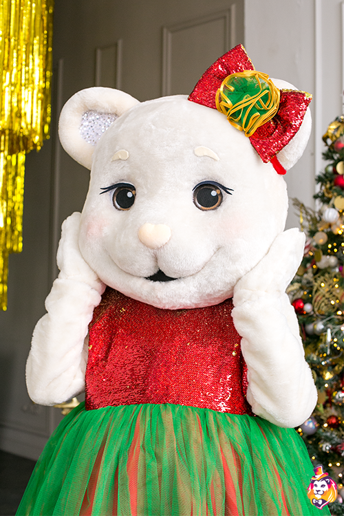 Merry Christmas costume for Mascot
