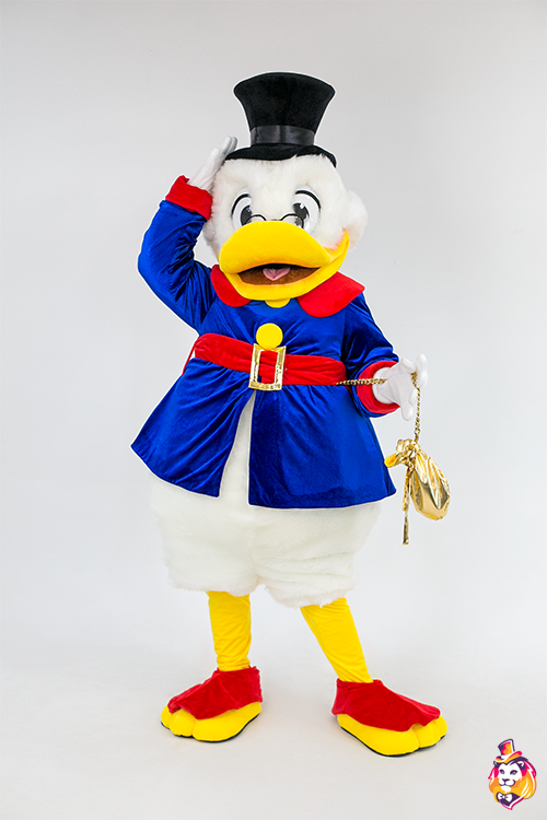 Uncle Duck Mascot Costume
