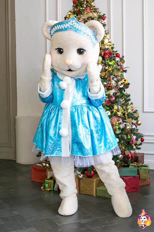 Snow Maiden Blue costume for Mascot
