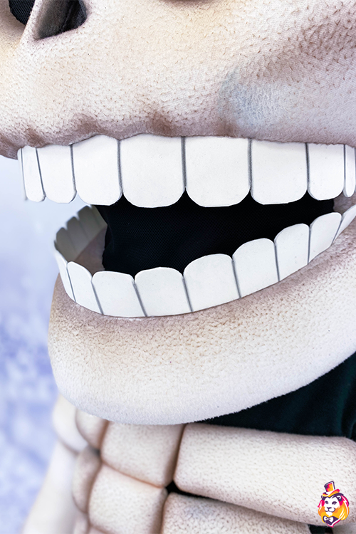 Skeleton Mascot Costume