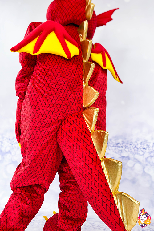 Buy Dragon Reddy Mascot Costume Mascot Costume | Carnival Mascot ...